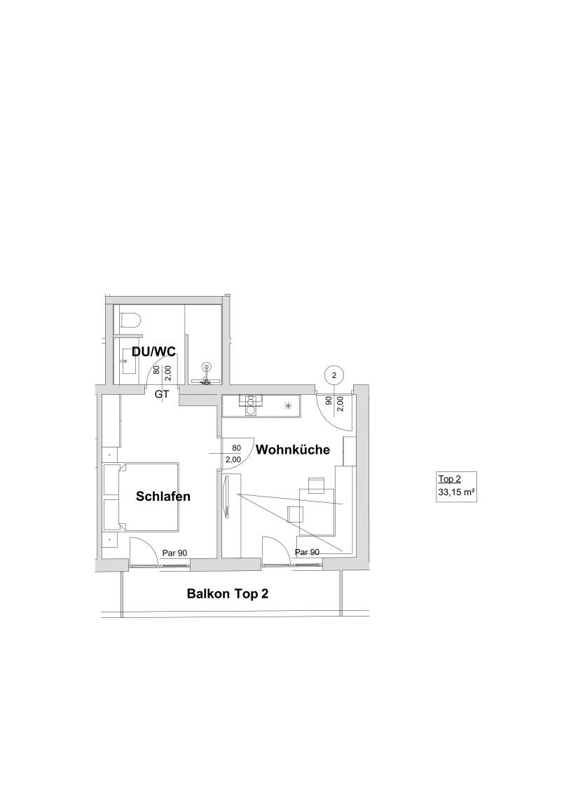 33 M² Apartment ∙ 1 Bedroom ∙ 2 Guests - Fieberbrunn