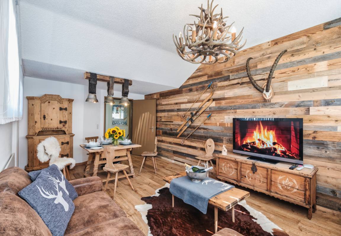 90 M² Apartment ∙ 2 Bedrooms ∙ 5 Guests - Davos