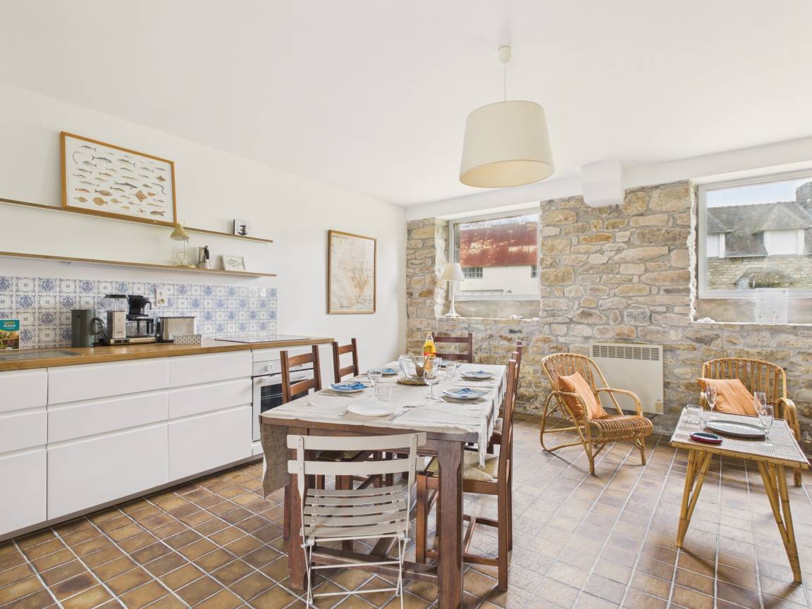 77 M² Apartamento ∙ 3 Quartos ∙ 6 Hóspedes - Fouesnant