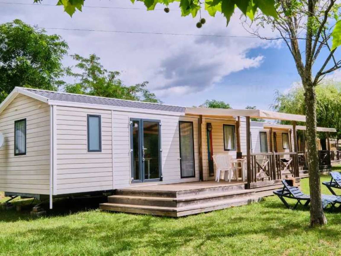 34 M² Camping-unterkunft ∙ 3 Schlafzimmer ∙ 6 Gäste - Ardèche