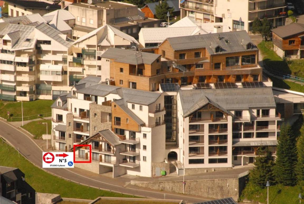 36 M² Studio Asunto ∙ 1 Makuuhuone ∙ 6 Vierasta - Laruns