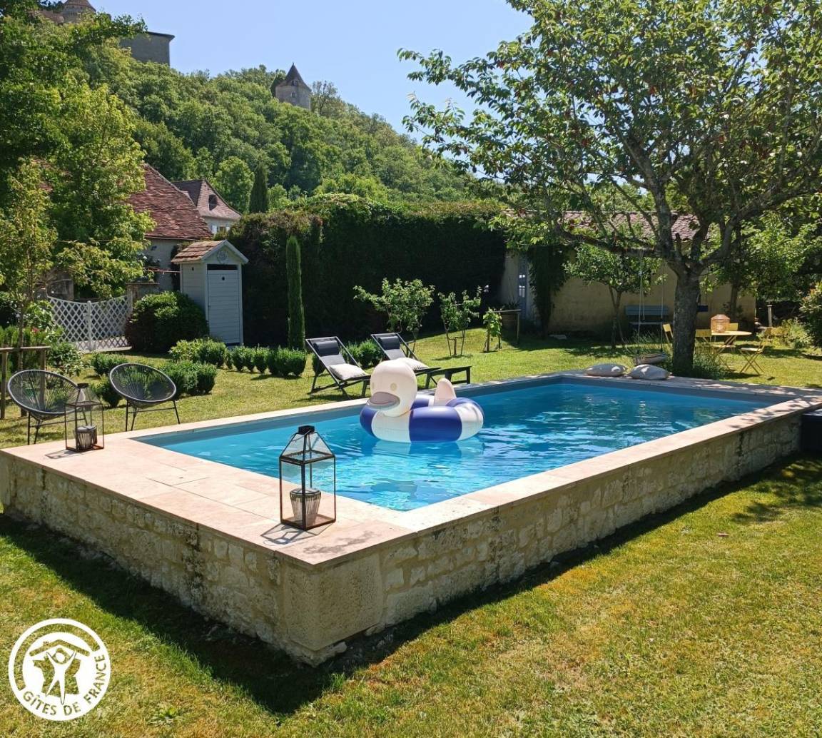 190 M² Gîte ∙ 4 Chambres ∙ 7 Personnes - Gourdon