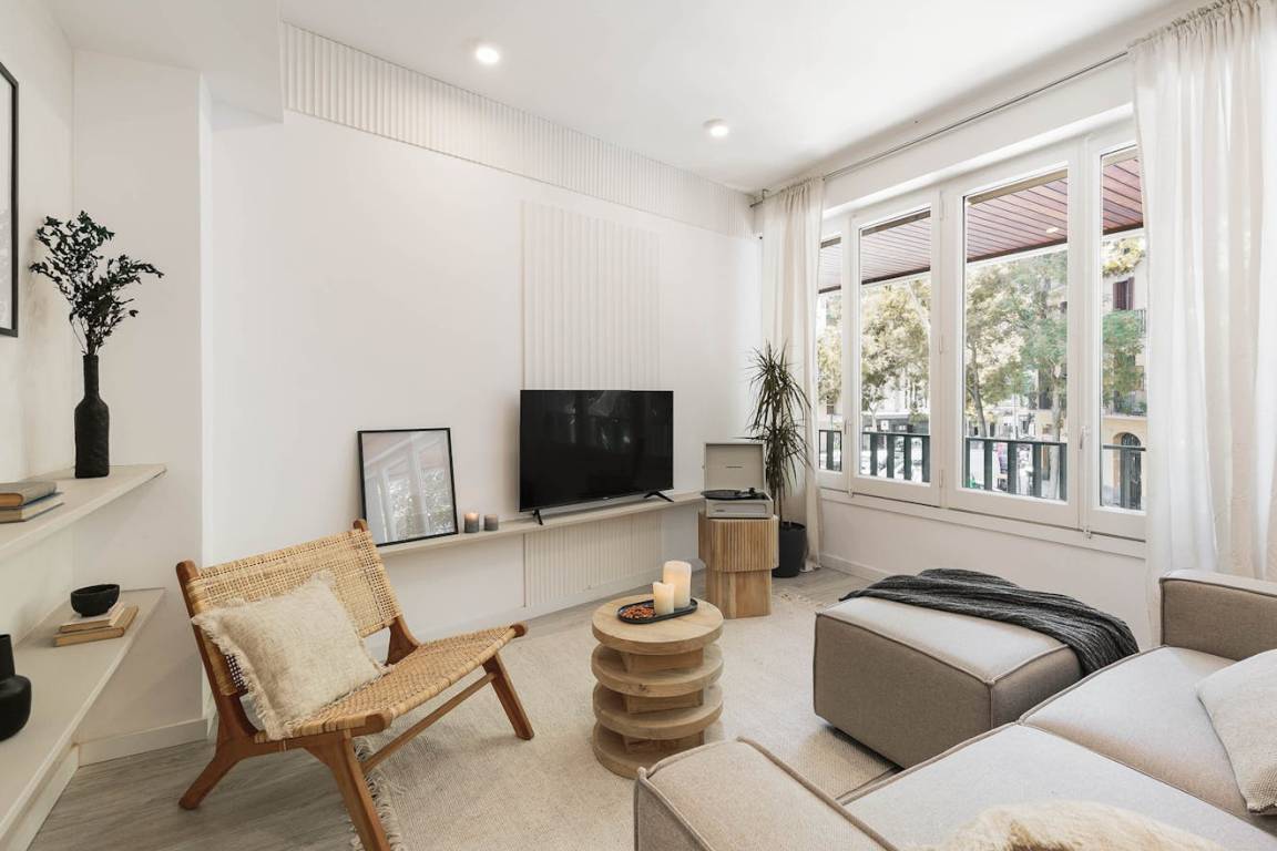 92 M² アパートメント ∙ 寝室: 3 ∙ ゲスト5 人 - バルセロナ