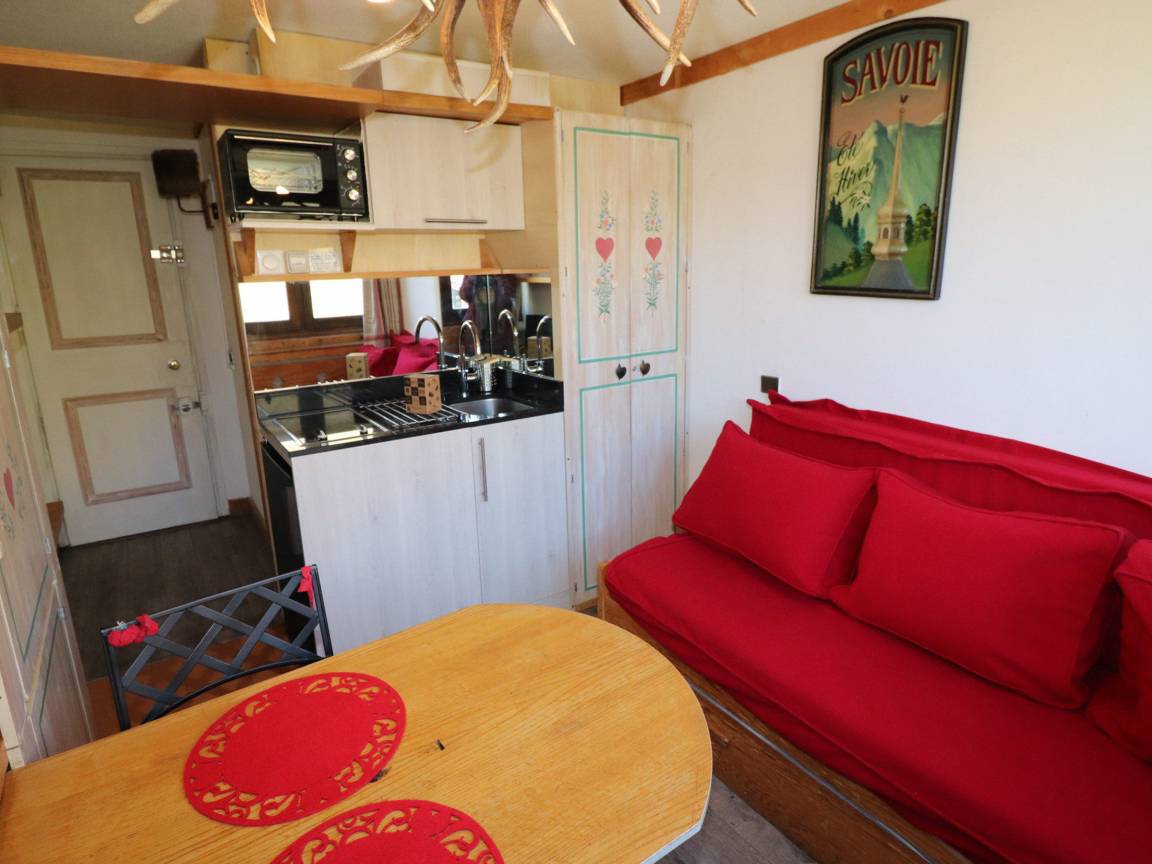 12 M² Studio ∙ 1 Schlafzimmer ∙ 2 Gäste - Tignes