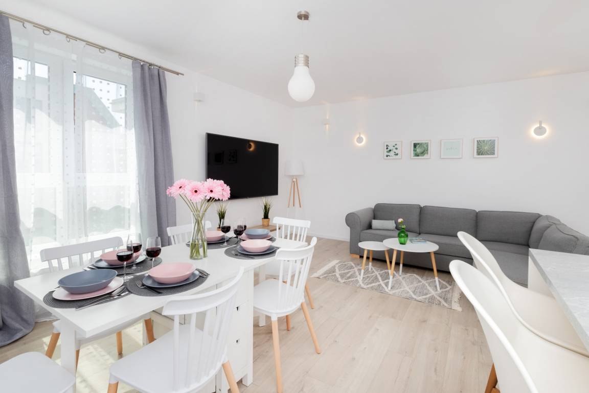 72 M² Ferienwohnung ∙ 2 Schlafzimmer ∙ 6 Gäste - Danzig