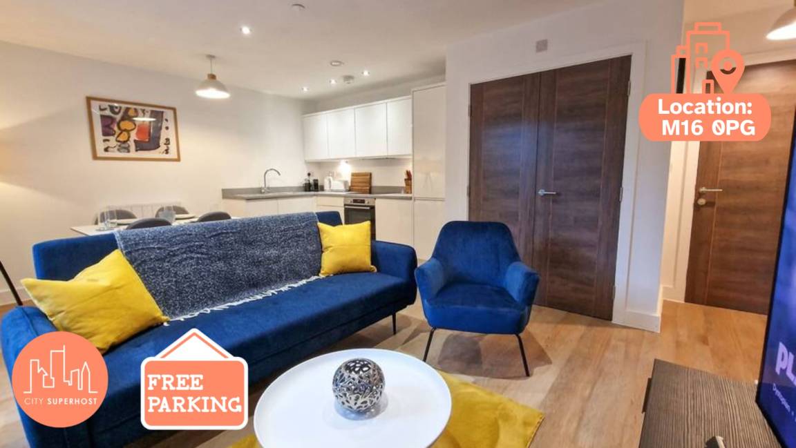 80 M² Aparthotel ∙ 1 Chambre ∙ 4 Personnes - Manchester