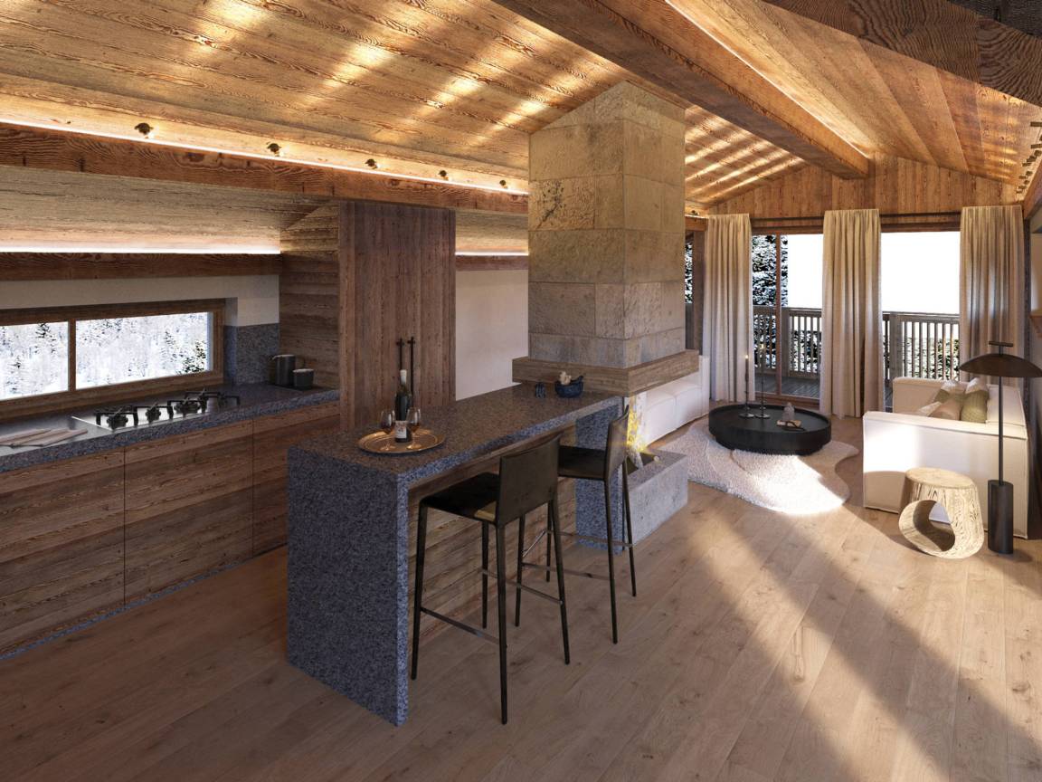 119 M² Apartment ∙ 3 Bedrooms ∙ 6 Guests - Bonneval-sur-Arc