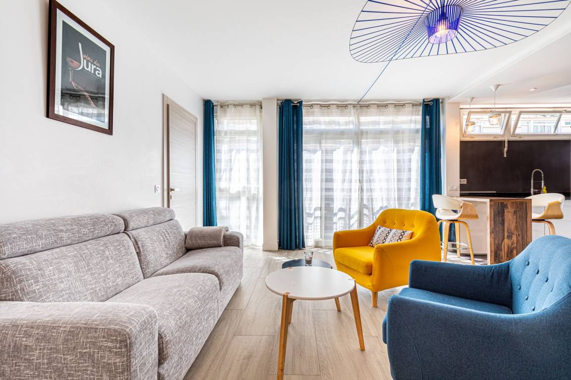 54 M² Apartamento ∙ 1 Quarto ∙ 4 Hóspedes - Paris