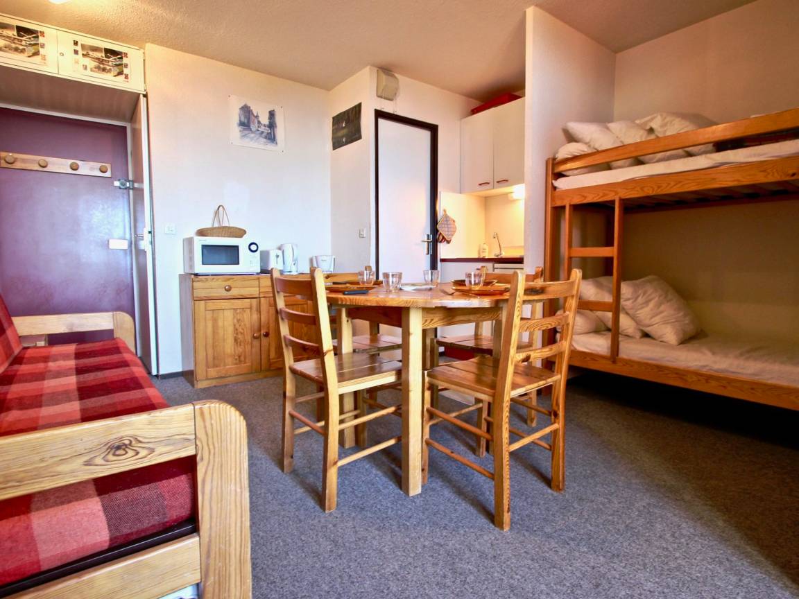 24 M² Studio Flat ∙ 1 Bedroom ∙ 4 Guests - Chamrousse