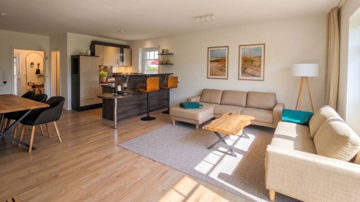 125 M² Ferienhaus ∙ 3 Schlafzimmer ∙ 6 Gäste - Juist