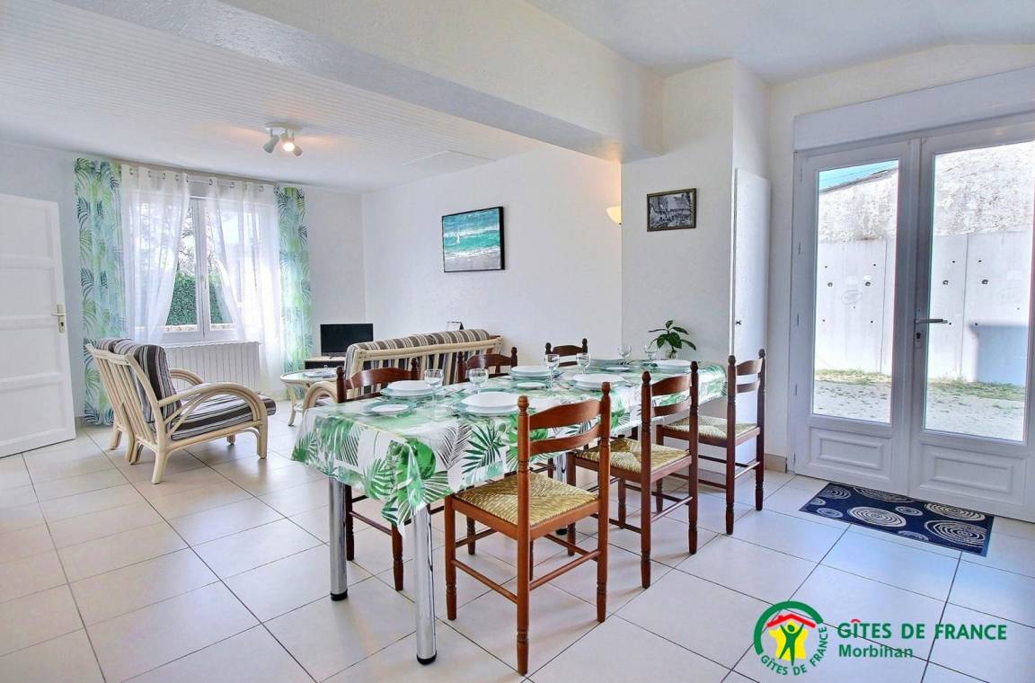 100 M² Gîte ∙ 3 Chambres ∙ 6 Personnes - Carnac