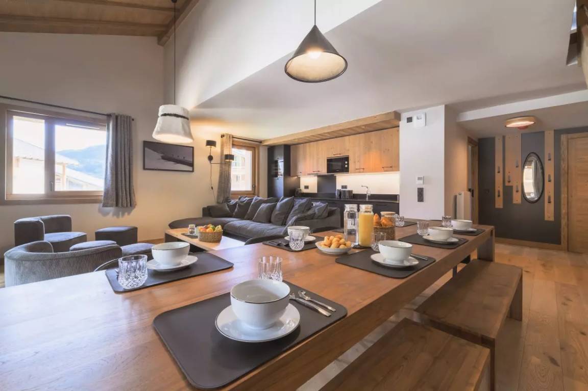 99 M² Appartement ∙ 3 Slaapkamers ∙ 12 Gasten - Crest-Voland