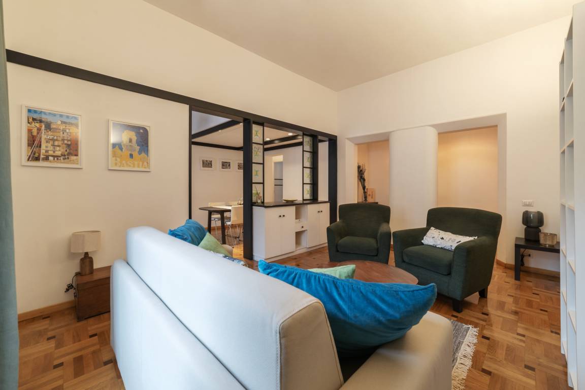 80 M² Apartamento ∙ 1 Habitación ∙ 4 Huéspedes - Roma