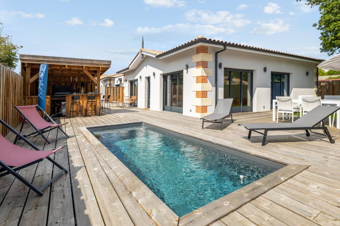 120 M² Villa ∙ 3 Bedrooms ∙ 6 Guests - Gujan-Mestras