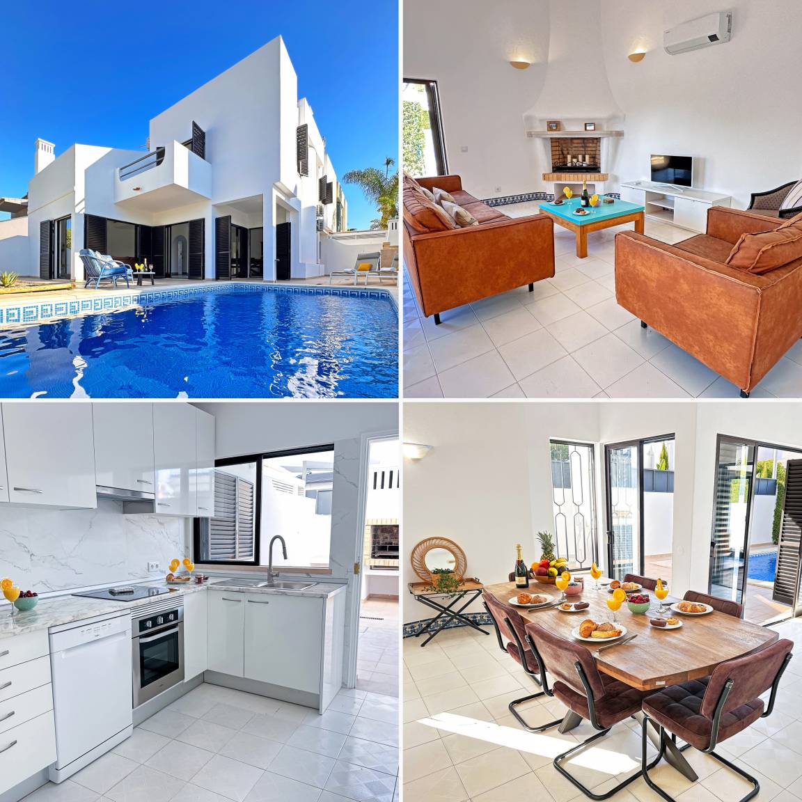 160 M² Villa ∙ 3 Slaapkamers ∙ 6 Gasten - Quarteira