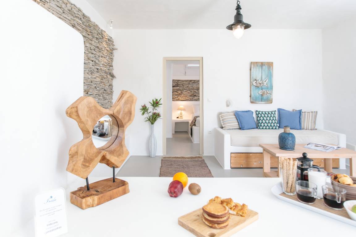 55 M² Aparthotel ∙ 1 Chambre ∙ 4 Personnes - Naxos