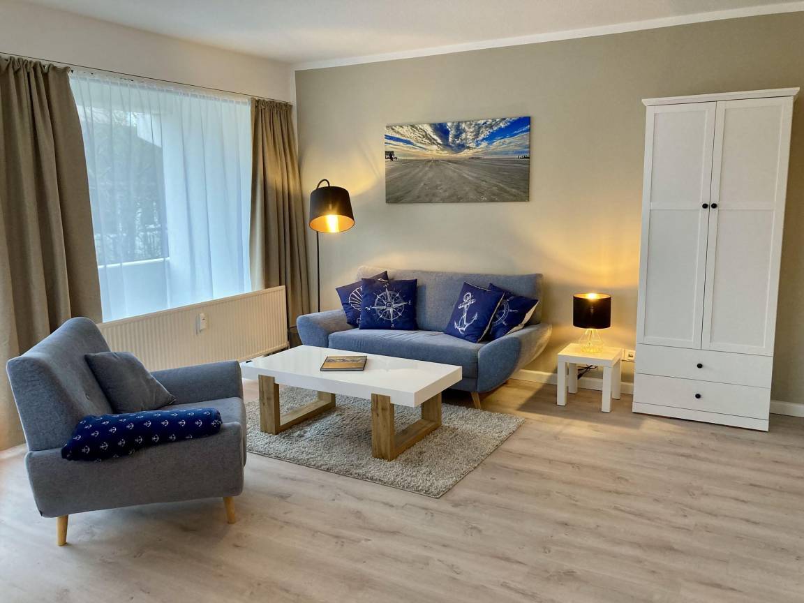 44 M² Appartement ∙ 1 Slaapkamer ∙ 2 Gasten - Sankt Peter-Ording