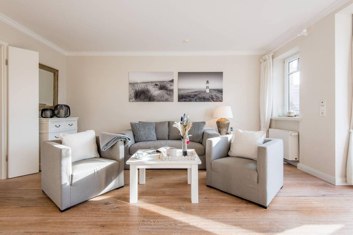 96 M² Apartament ∙ 2 Sypialnie ∙ 4 Gości - Sylt