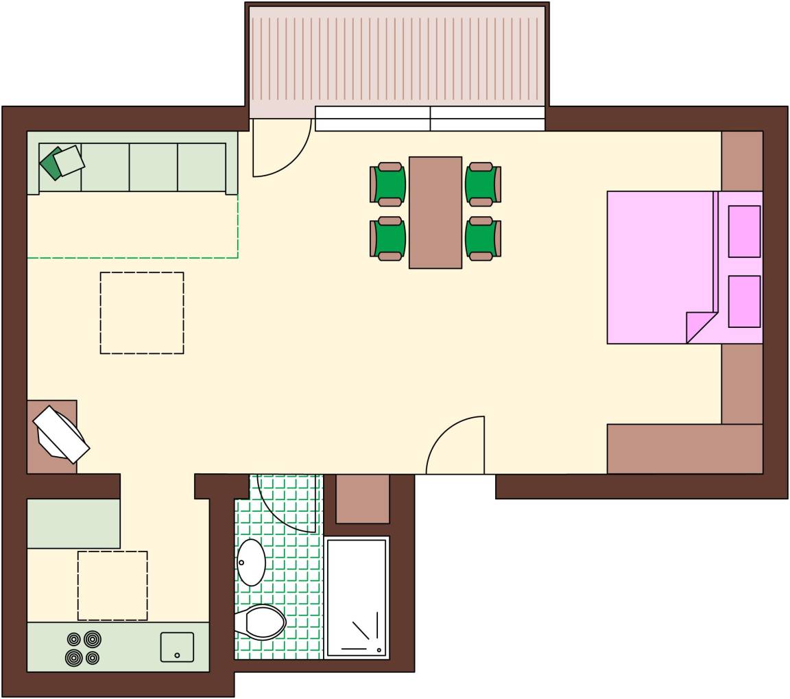 37 M² Apartment ∙ 4 Guests - Bad Hofgastein