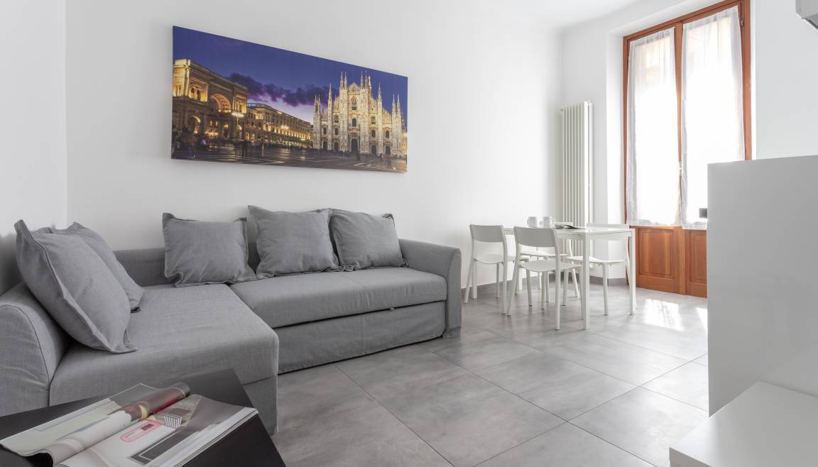 45 M² Appartement ∙ 1 Slaapkamer ∙ 3 Gasten - Milaan