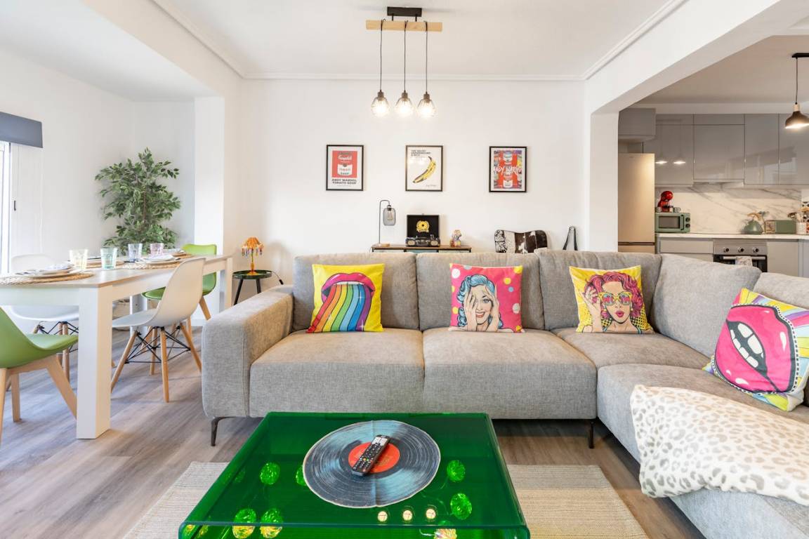 100 M² Appartement ∙ 2 Chambres ∙ 4 Personnes - Paterna