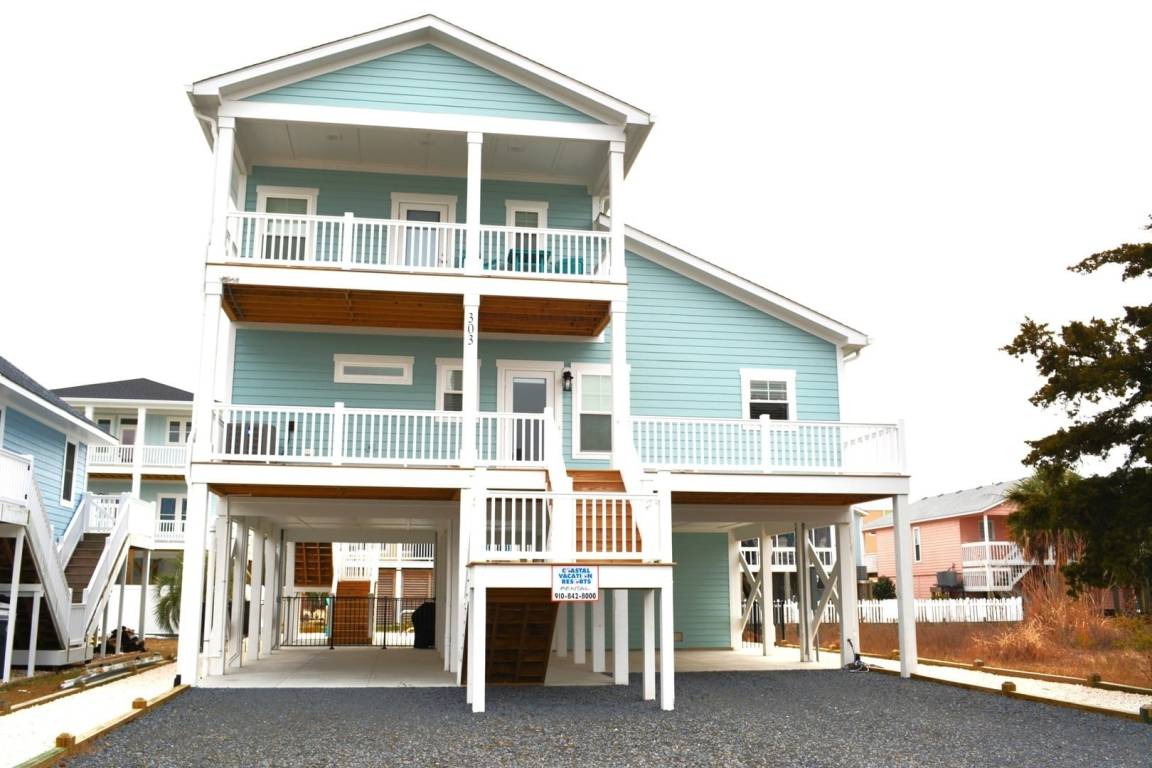 162 M² House ∙ 3 Bedrooms ∙ 8 Guests - Holden Beach, NC