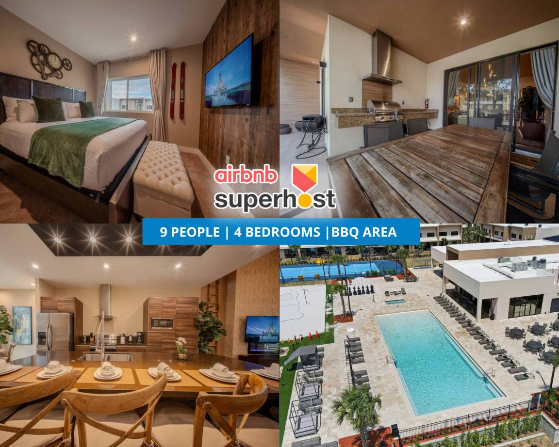 160 M² Apartment ∙ 4 Bedrooms ∙ 11 Guests - Lake Buena Vista, FL
