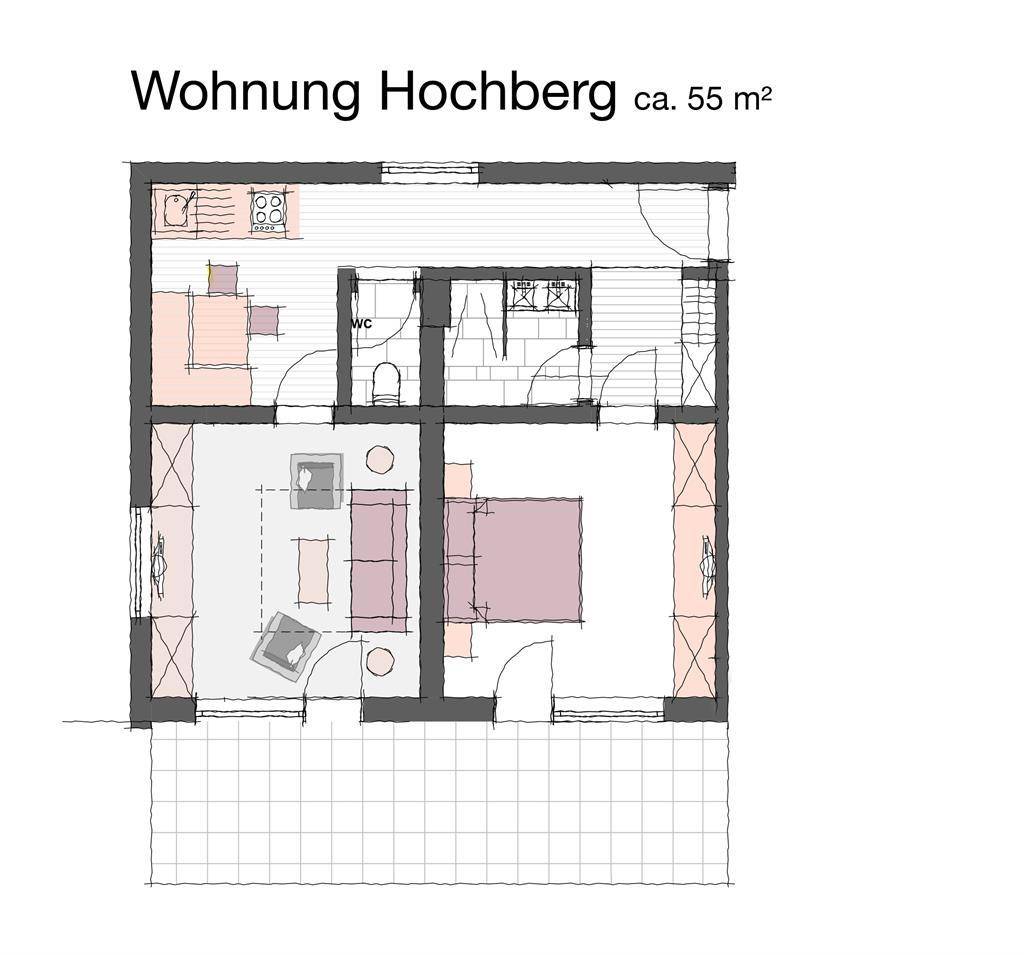 55 M² Apartment ∙ 2 Bedrooms ∙ 4 Guests - Lech