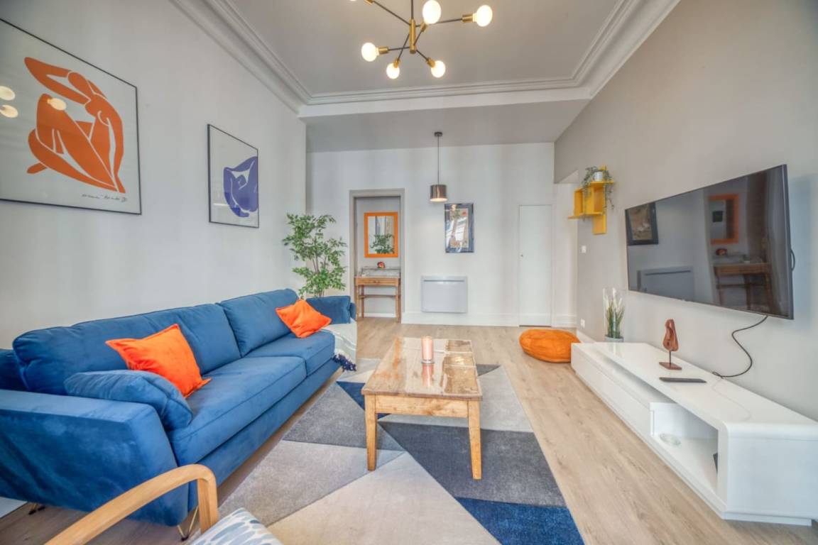 55 M² Appartement ∙ 1 Chambre ∙ 4 Personnes - Gare de Grenoble