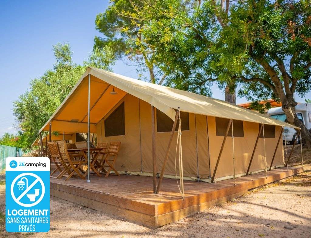 25 M² Tent ∙ 2 Bedrooms ∙ 4 Guests - Cambrils