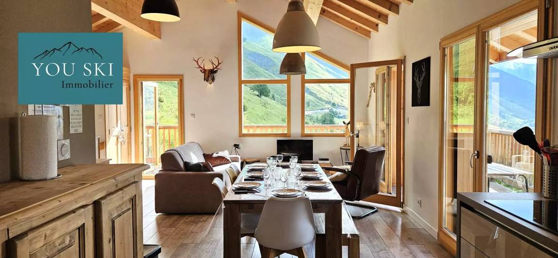 100 M² Chalet ∙ 3 Bedrooms ∙ 8 Guests - Saint-Sorlin-d'Arves