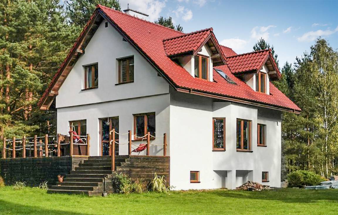 270 M² Ferienhaus ∙ 4 Schlafzimmer ∙ 16 Gäste - Mazury
