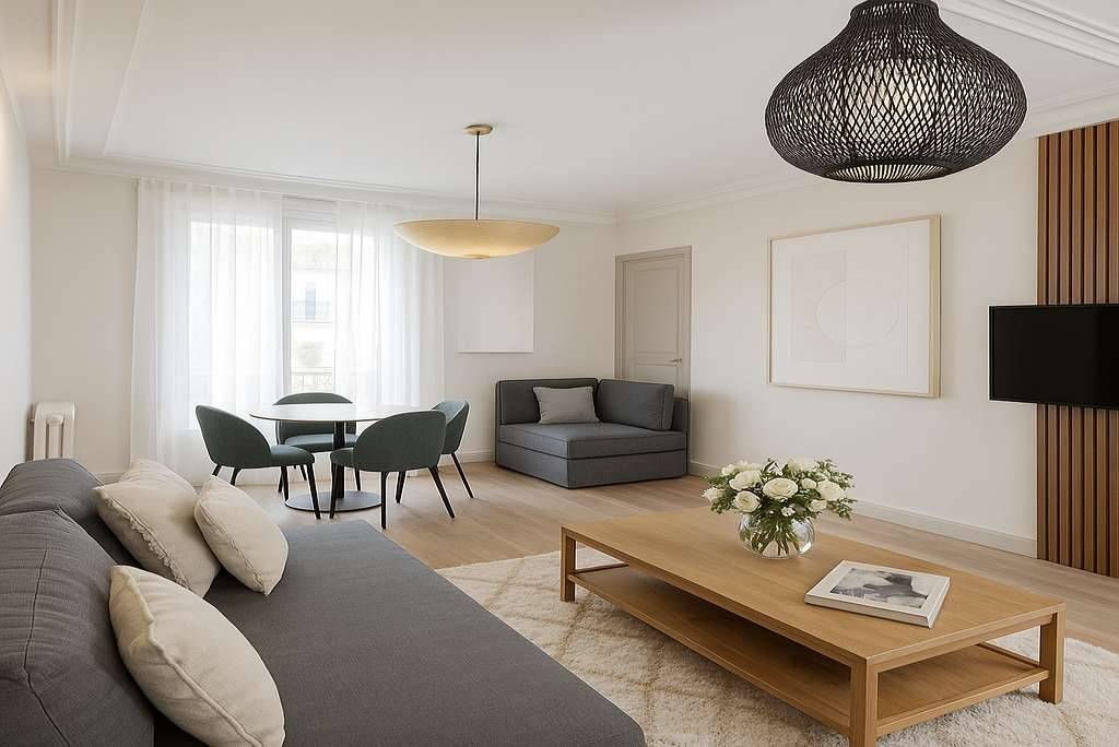 40 M² Appartement ∙ 1 Chambre ∙ 5 Personnes - Porte de Clichy