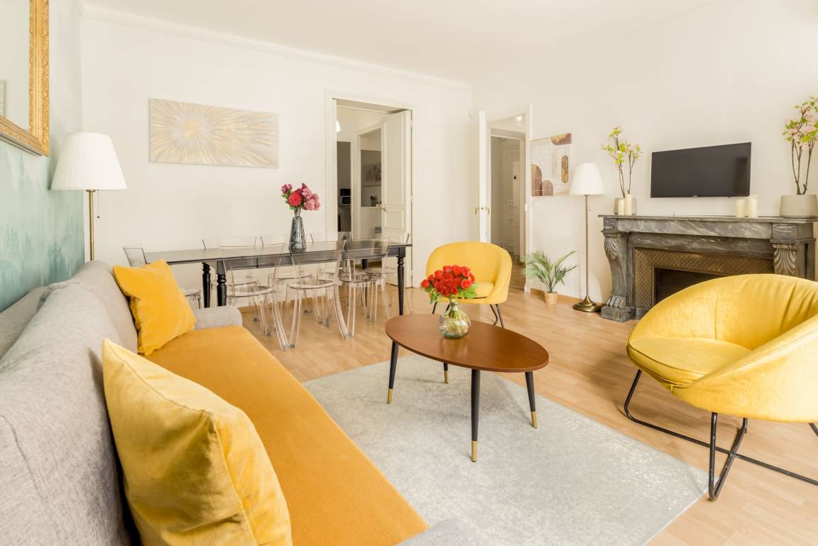 86 M² Appartement ∙ 2 Chambres ∙ 8 Personnes - Musée Nissim de Camondo