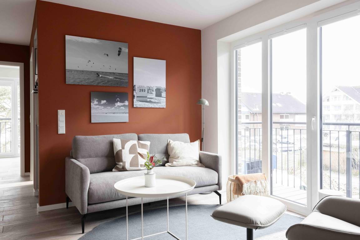 45 M² Ferienwohnung ∙ 1 Schlafzimmer ∙ 2 Gäste - Sankt Peter-Ording