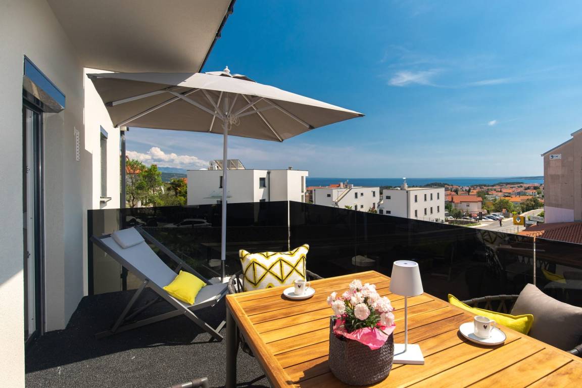 65 M² Ferienwohnung ∙ 2 Schlafzimmer ∙ 6 Gäste - Punat