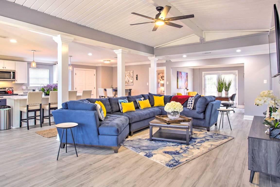 190 M² House ∙ 4 Bedrooms ∙ 8 Guests - New Orleans, LA