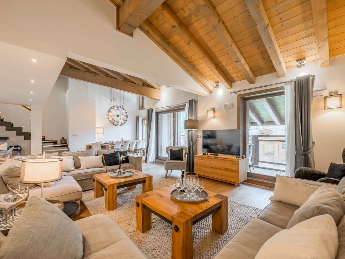 158 M² Ferienwohnung ∙ 5 Schlafzimmer ∙ 12 Gäste - Les Gets