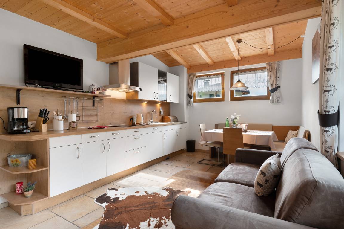 46 M² Ferienwohnung ∙ 1 Schlafzimmer ∙ 4 Gäste - Kastelruth