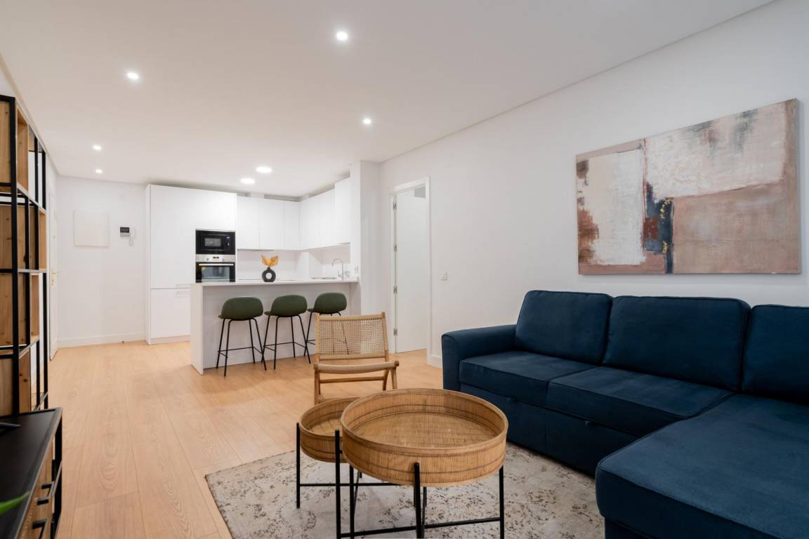 60 M² Apartamento ∙ 1 Habitación ∙ 5 Huéspedes - Chueca