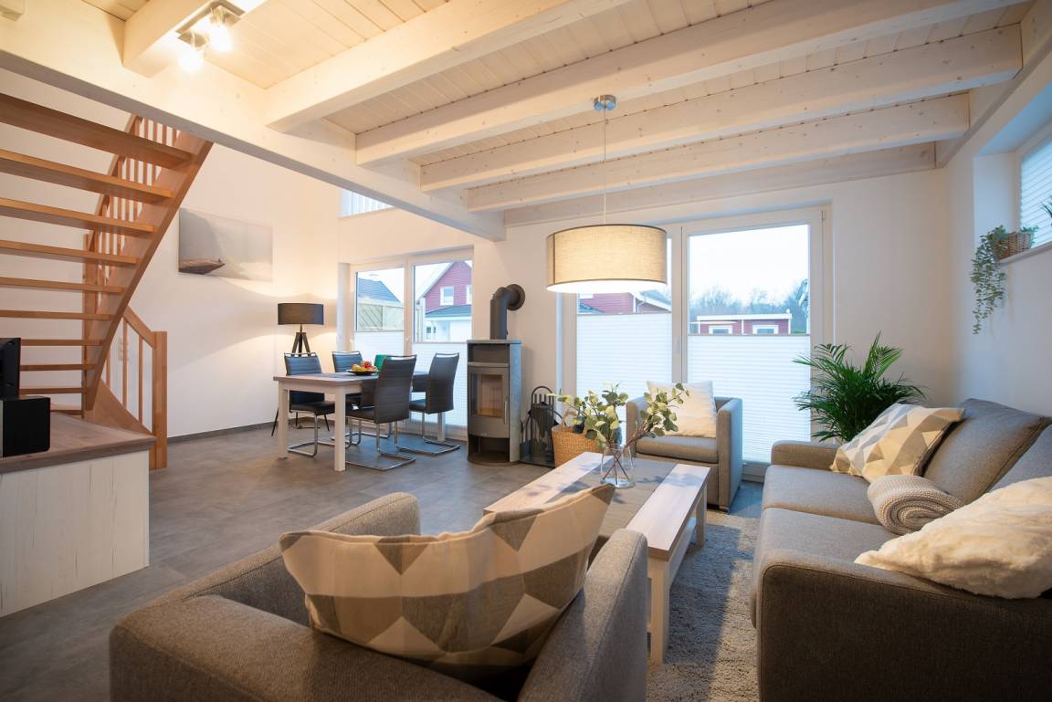 72 M² Ferienhaus ∙ 2 Schlafzimmer ∙ 5 Gäste - Nordhorn