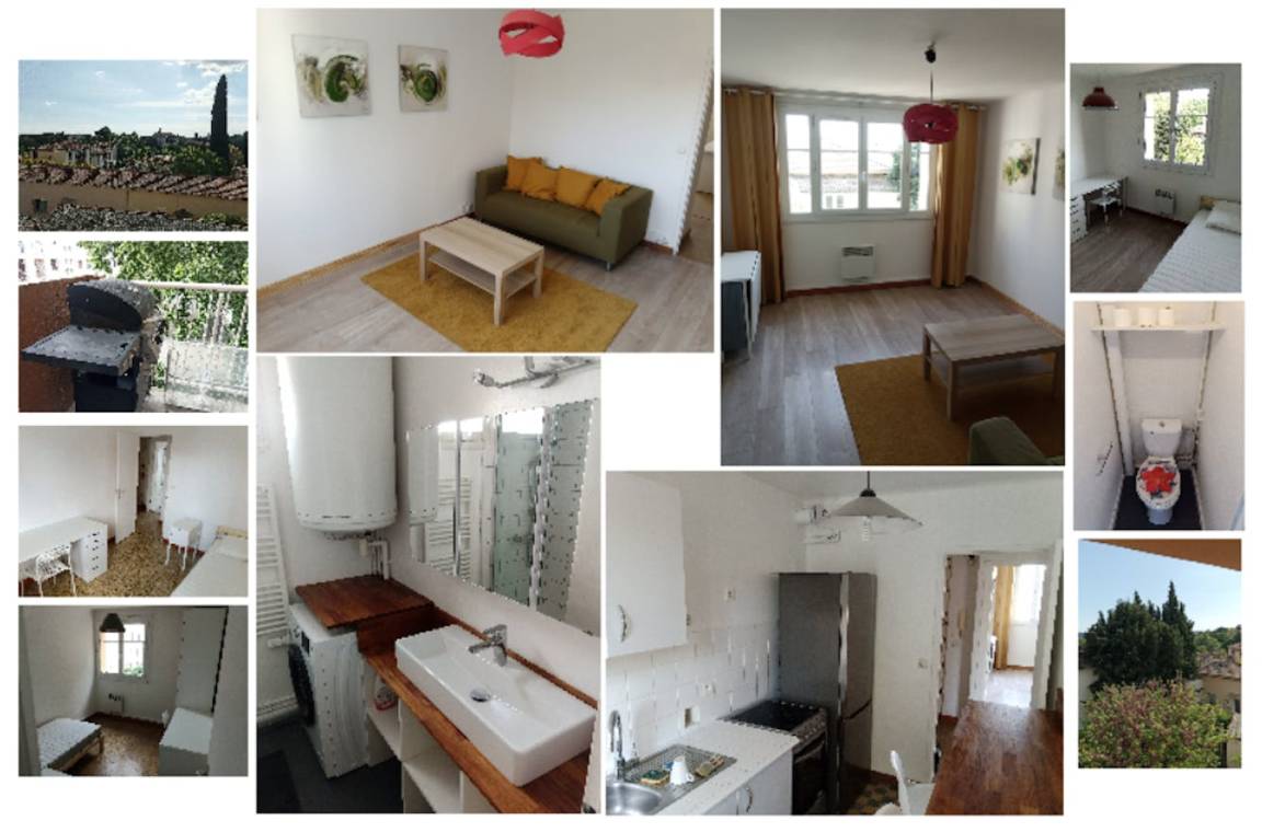 63 M² Apartment ∙ 3 Bedrooms ∙ 1 Guest - Aix-en-Provence