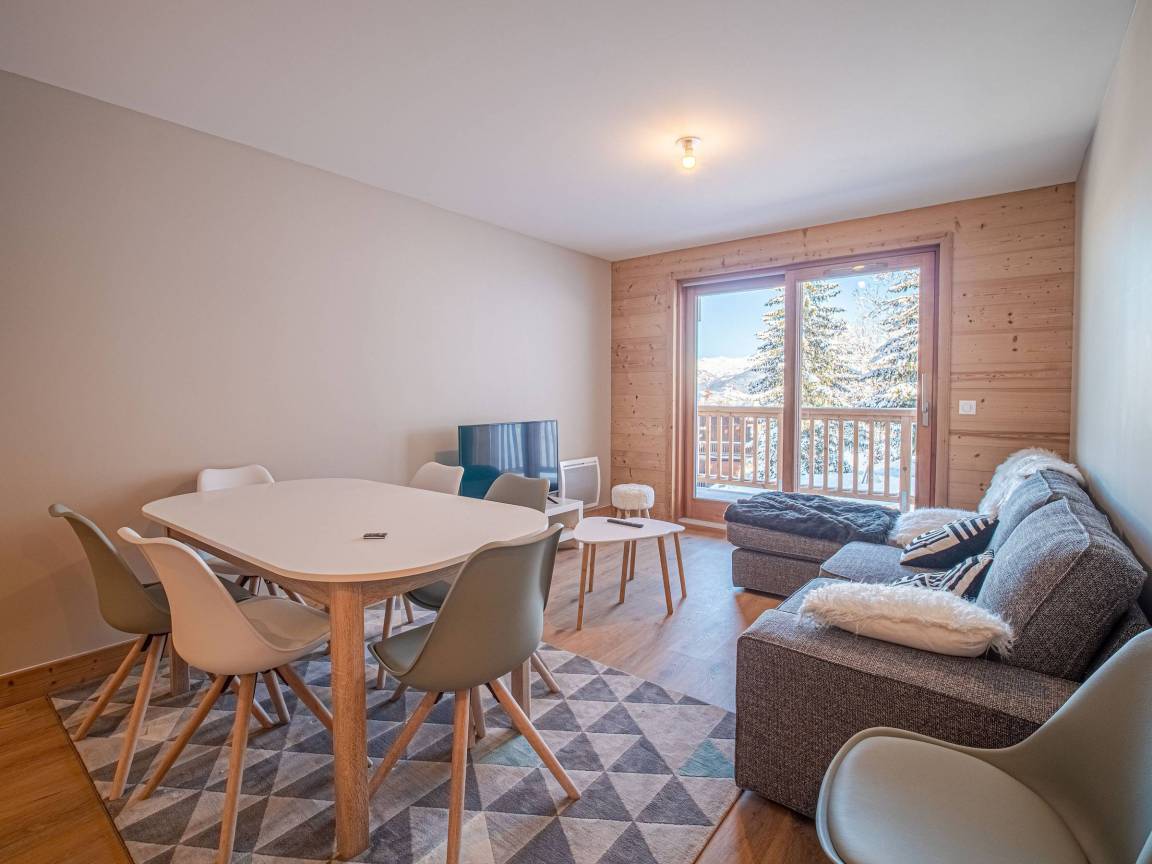 51 M² Appartement ∙ 2 Chambres ∙ 6 Personnes - Les Avanchers-Valmorel
