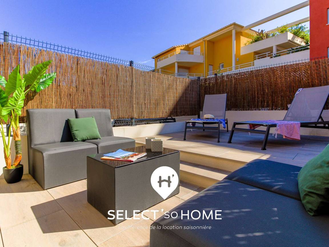 58 M² Ferienwohnung ∙ 2 Schlafzimmer ∙ 6 Gäste - Bormes-les-Mimosas