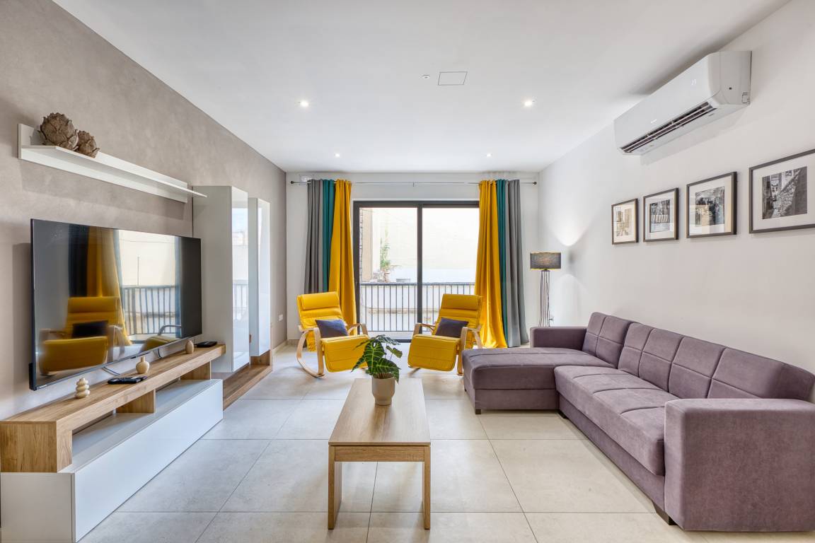 180 M² Ferienwohnung ∙ 4 Schlafzimmer ∙ 8 Gäste - Valletta, Malta