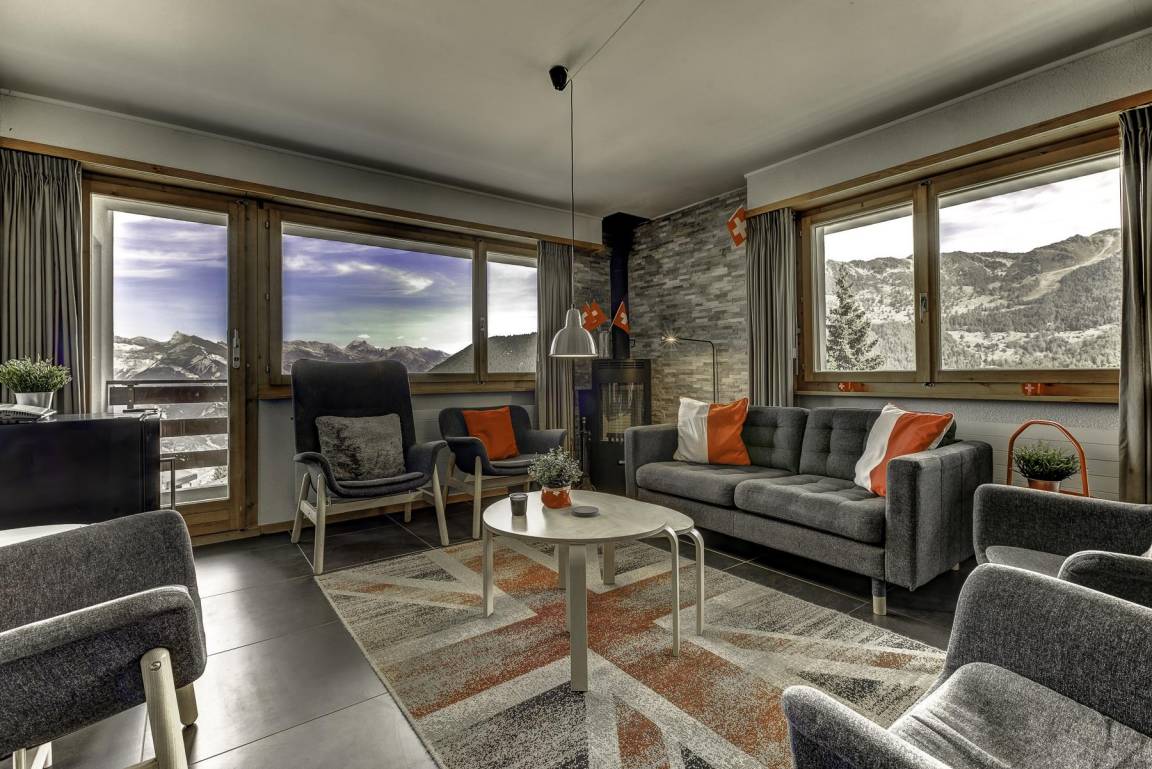97 M² Appartement ∙ 3 Slaapkamers ∙ 10 Gasten - La Tzoumaz