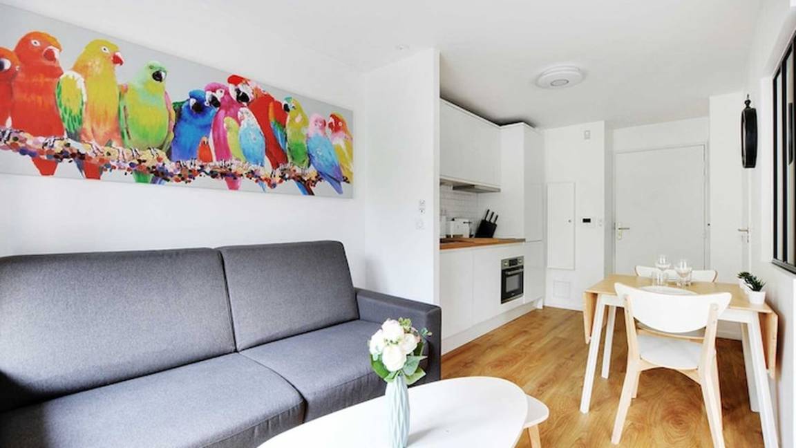 35 M² Apartamento ∙ 1 Habitación ∙ 4 Huéspedes - París