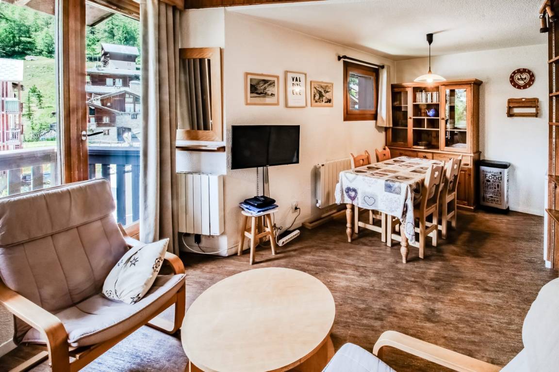 50 M² Ferienwohnung ∙ 3 Schlafzimmer ∙ 6 Gäste - Val-d'Isère