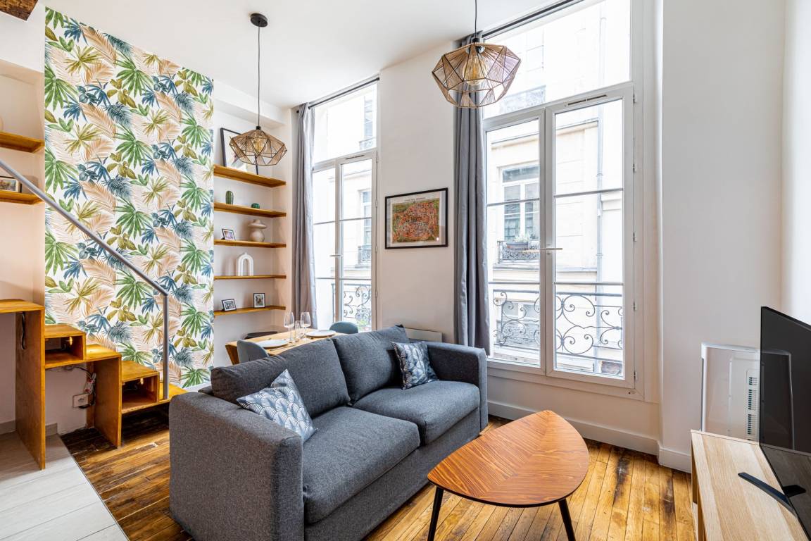 20 M² Apartamento ∙ 1 Habitación ∙ 4 Huéspedes - Chatelet - Les Halles - París