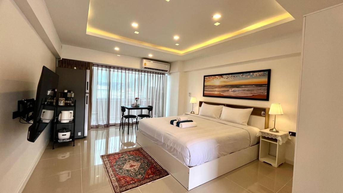 38 M² Ferienwohnung ∙ 1 Schlafzimmer ∙ 2 Gäste - Patong Beach